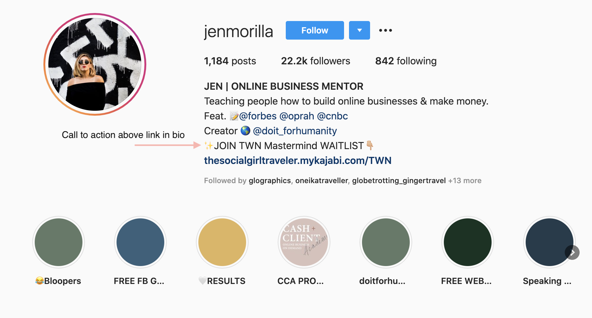 How to Create a Good Bio on Instagram | Christina Galbato